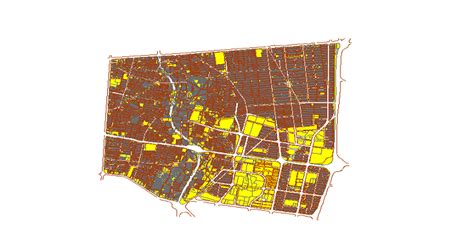 دانلود شیپ فایلهای طرح تفصیلی منطقه 14 شهر تهران شهرنگار