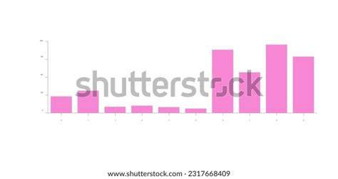 Cut Isolated Graph Chart Table Bar Stock Illustration 2317668409