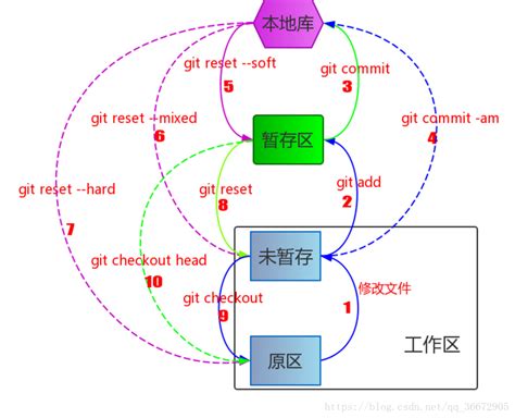 git所划分成几个区域，各区域的作用以及各区域之间的联系 仓库可以分为几个区域 csdn博客