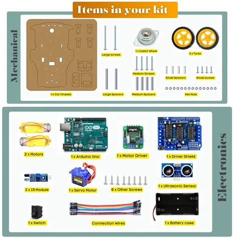 4wd 2in1 Obstacle Avoiding Line Follower Robotics Kits Science Kits For All At Rs 2500piece