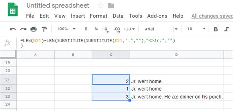 regex how to count the occurences of a character while omitting the