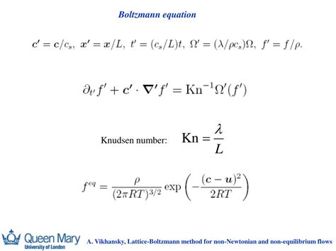 Ppt Lattice Boltzmann Method For Non Newtonian And Non Equilibrium Flows Powerpoint