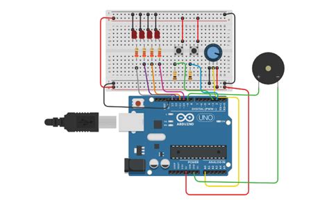 Circuit Design Control De Motor A Pasos Unipolar76 Tinkercad