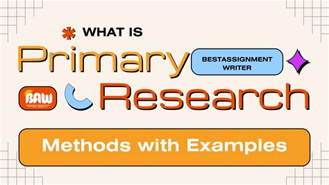What Is Primary Research With Methods And Examples