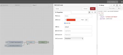 Empty Payload With Cloudkey Gen2 V 6553 · Issue 61 · Isakssonnode Red Contrib Unifi · Github