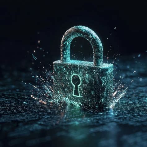 The Importance Of Locking Your Digital Space Cybersecurity And Data Protection Insights Stock