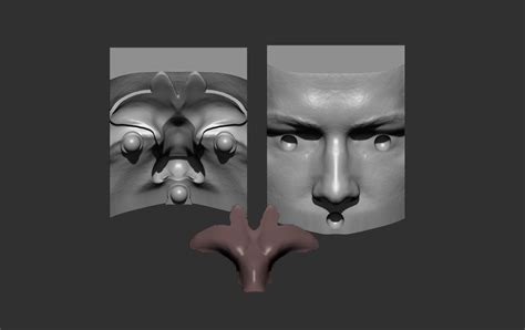 Stl File Prosthetic Nose Mold・template To Download And 3d Print・cults