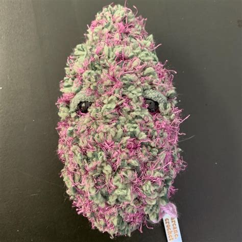 Nouglas The Nug Bud Amigurumi Plushie Crochet T Collectible Smile Maker Etsy