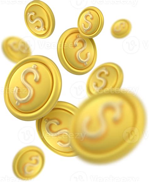 3d Token Coin Icons Stack 42713178 Png