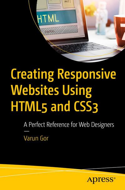 Cover Creating Responsive Websites Using Html5 And Css3 A Perfect