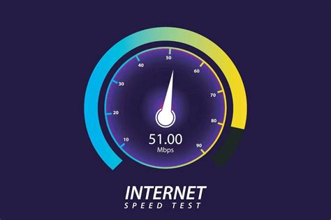 Vector Internet Speed Test Template 27497298 Vector Art At Vecteezy