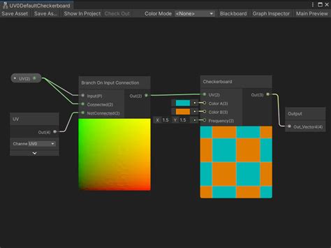 Branch On Input Connection Node Shader Graph 1319