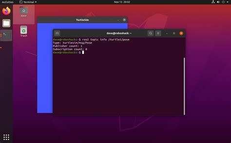 Ros2 Topics Daves Roboshack