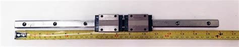 Lot Of 2 Thk Hsr15r Linear Motion Bearing W 400mm 15 75 Thk Lm Rail 101 25 Picclick Ca