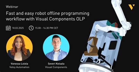 visual components on linkedin robotprogramming offlineprogramming… stefan slob
