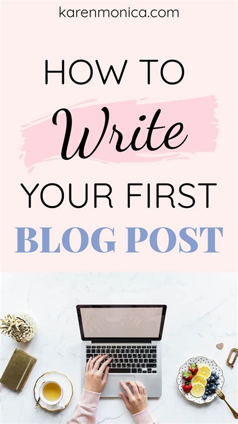 Master The Art Of Writing Your First Blog Post