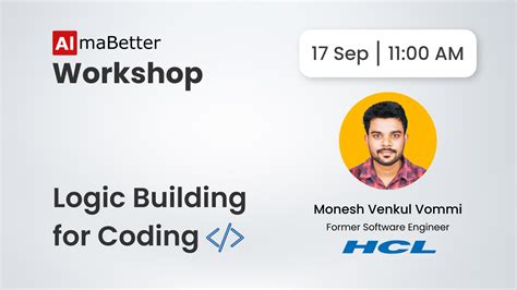 Logic Building For Coding