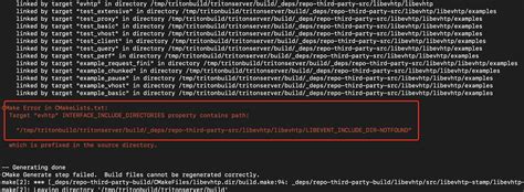 Cmake Failed！ · Issue 5676 · Triton Inference Server Server · Github