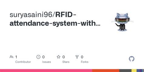 Github Suryasaini Rfid Attendance System With Database