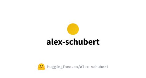 Alex Schubert Alexander Schubert