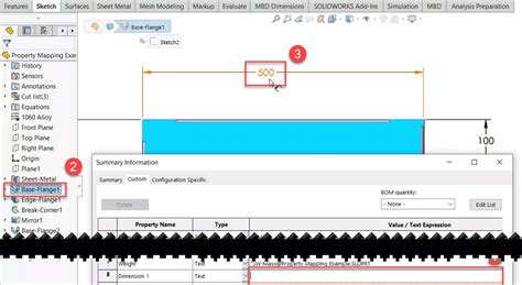solidworks pdm variable mapping tips and tricks mass properties file