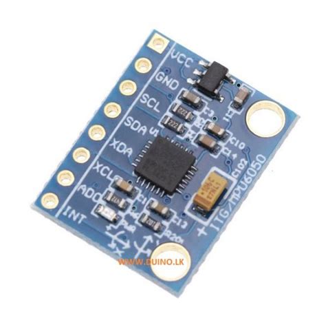 Accelerometer Module Gyroscope Mpu 6050 6dof 3 Axis Duinolk The Biggest Arduino Online Store