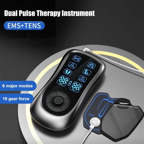 New Rechargeable Tens Unit Muscle Stimulator Pain Relief Ems Electric