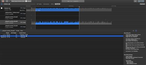 Swift Why Are Xcode And Time Profiler Reporting Higher Cpu Usage For Faster Ios Devices