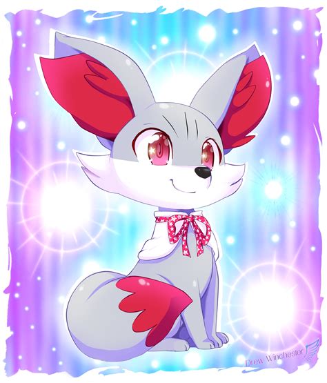 Fennekin Pok Mon Image By Drew Winchester Zerochan Anime Image Board