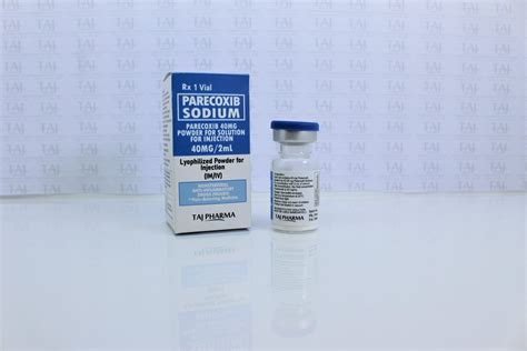 Parecoxib Sodium Powder For Solution For Injection 40mg 2ml