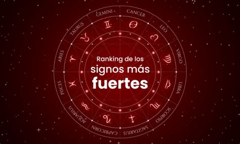 Ranking De Los Signos Más Fuertes Del Zodiaco ☀️ Blackversions