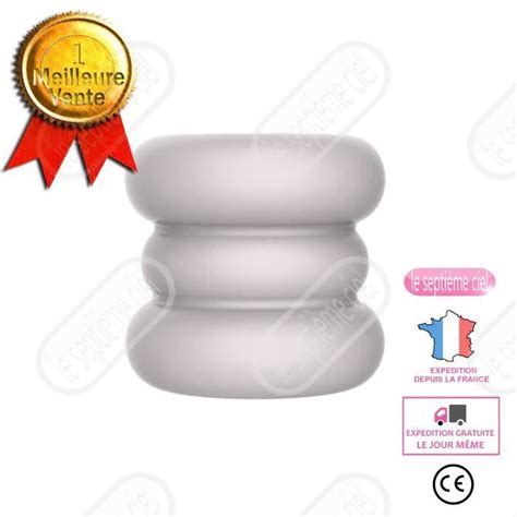 Lsc® Cs Masturbateur Masculin Coupe Tir Hommes Balanus Exercice Dendurance Adulte Sex Toy Blanc