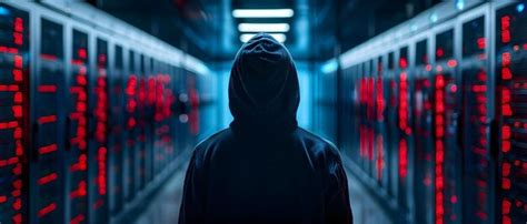 premium photo cyber intruder a silent symphony of data theft concept