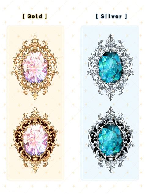 로판을 한번에 헤일로 프레임 보석 브러쉬 소재 세트 2024 보석 귀여운 보석 펜던트