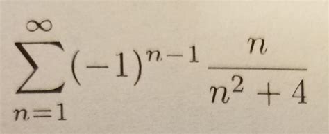 solved determine whether the sequence converges absolutely