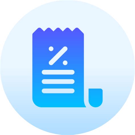 Bill Basic Gradient Circular Icon