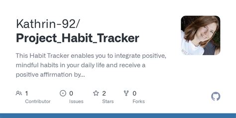 Projecthabittrackermainpy At Main · Kathrin 92projecthabit