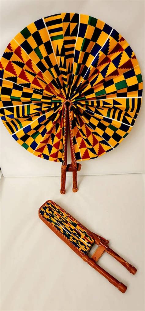 Fabric Foldable Fan Afrisol