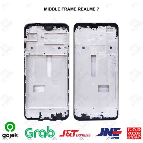 Jual TULANG TENGAH MIDDLE FRAME DUDUKAN LCD REALME 7 Shopee Indonesia