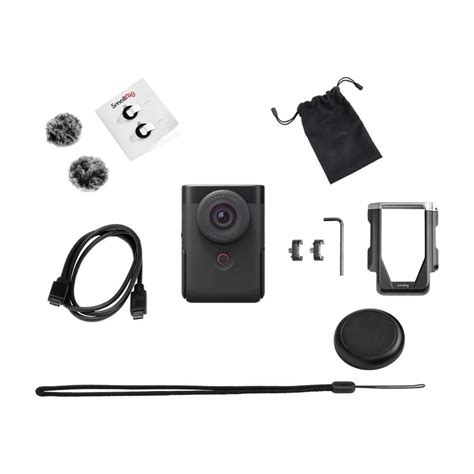 Canon Powershot V10 Vlog Camera Black Advanced Kit Nshot Usato