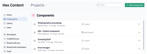 Components Learn Hex Technologies
