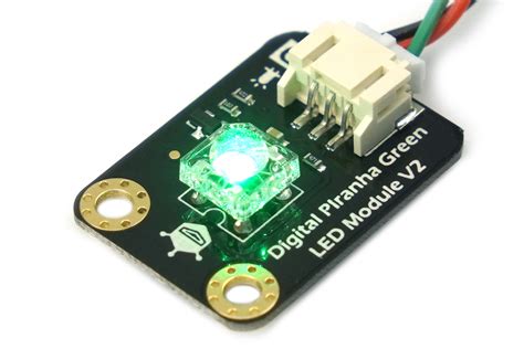 gravity digital piranha led module green dfrobot