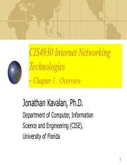 Understanding Internet Networking Technologies An Overview Course Hero