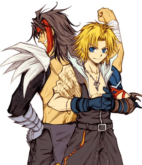 Tidus And Jecht Final Fantasy And 2 More Drawn By Beshiexe Danbooru