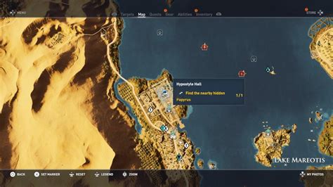 Assassins Creed Origins Fertile Lands Papyrus Puzzle Solution