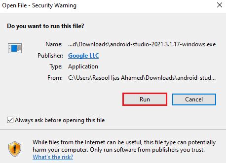 How To Install And Configure Android Studio In Windows 10