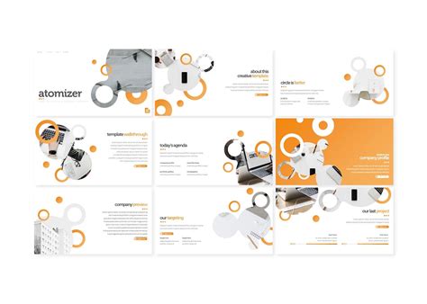 Atomizer Power Point Template By IanMikraz Studio TheHungryJPEG