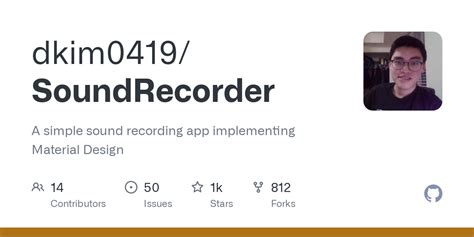 Github Dkim Soundrecorder A Simple Sound Recording App
