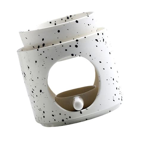 Stylish Colorful Dots Ceramics Essential Oil Burners With Removable
