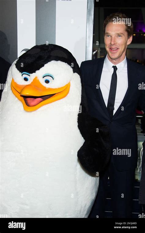 Benedict Cumberbatch Attends The Premiere Of Penguins Of Madagascar